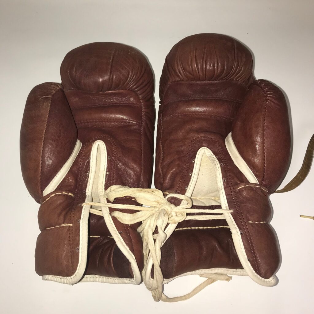 World War II U.S. Navy Boxing Headgear and Gloves – The War Store and ...