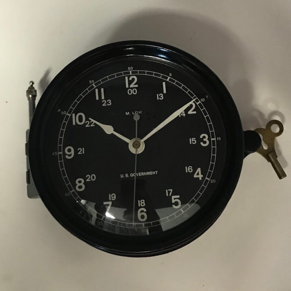 World War II U.S. Navy Ship’s Clock – The War Store and More – Military ...