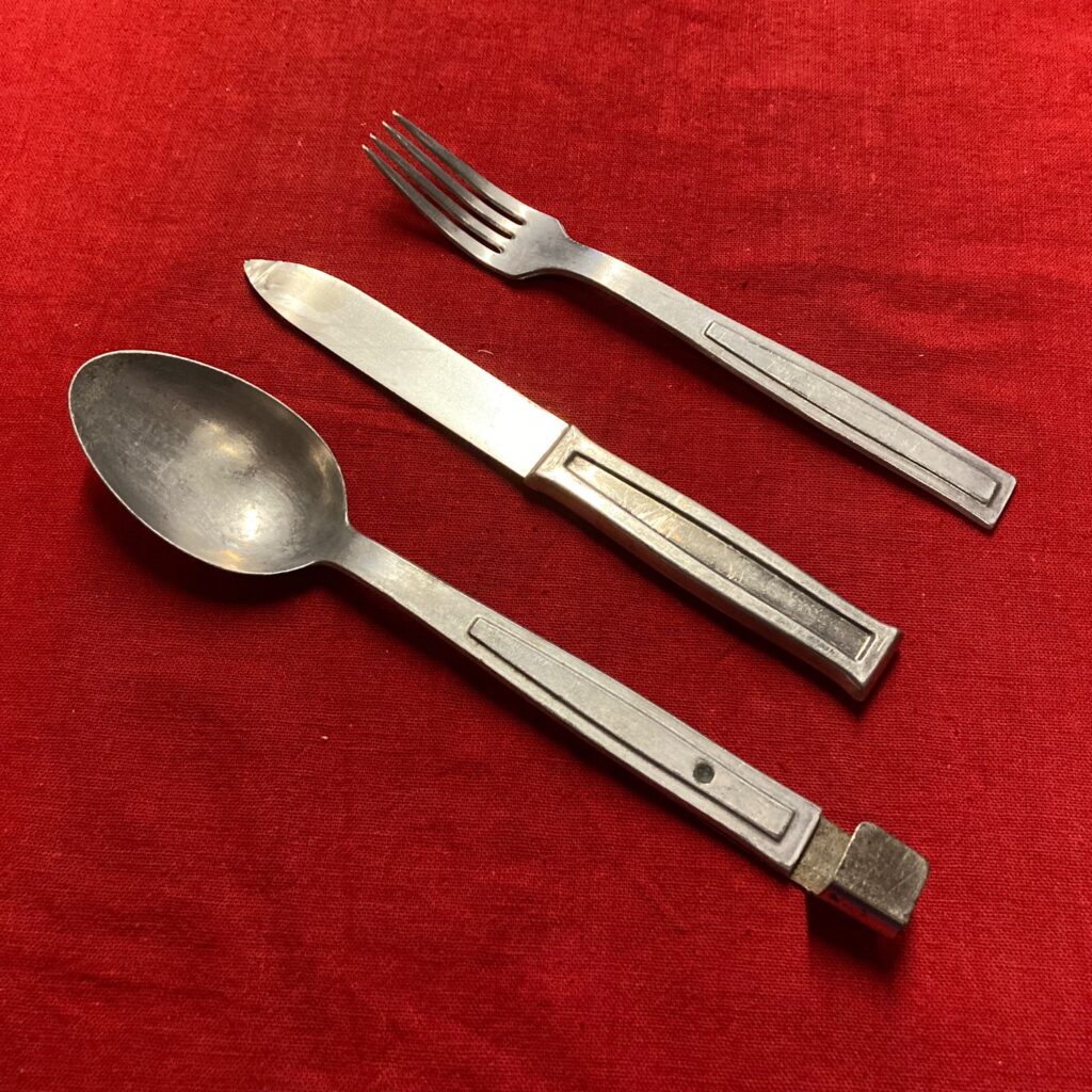 World War II German Field Spoon, Fork, and Knife – The War Store and ...