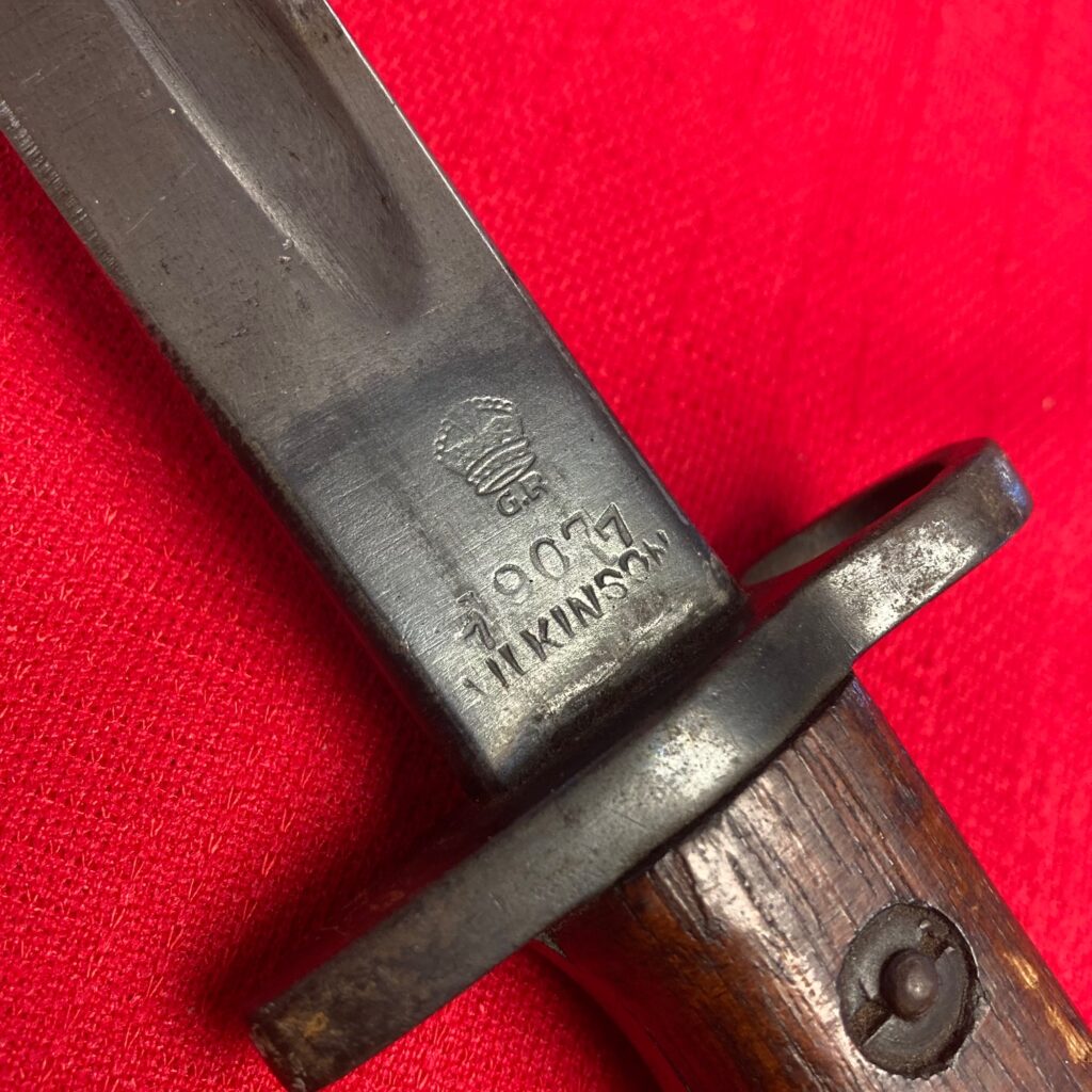 World War I era British 1907 Wilkinson Bayonet and Scabbard – The War ...