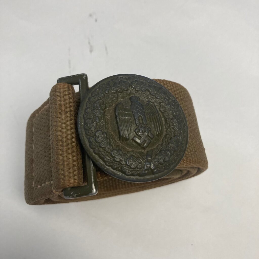 World War II German Tropical Army Officer’s Belt and Buckle – The War ...